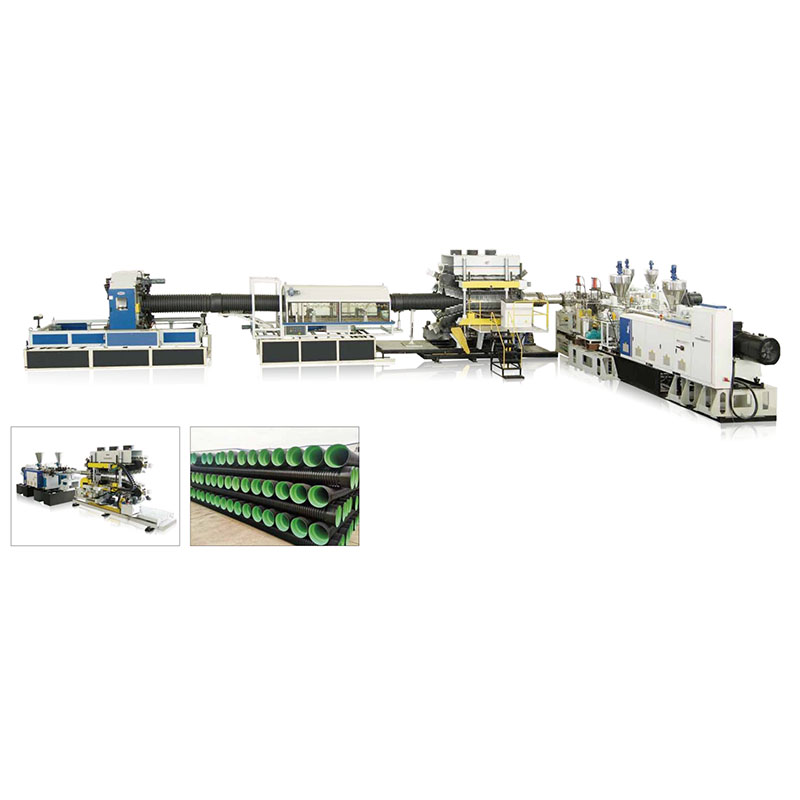 Wholesale Parallel/Conical Twin Screw HDPE/PP/PVC DWC Pipe Extrusion ...